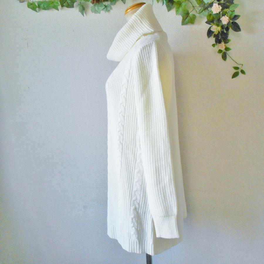 新品 タグ付き ヴァンヴィオレ ventviolet ロング ニット セーター チュニック 丈 未使用 M 洗濯可能 : リサイクルマーケットママポケット - 通販 - Yahoo!ショッピング