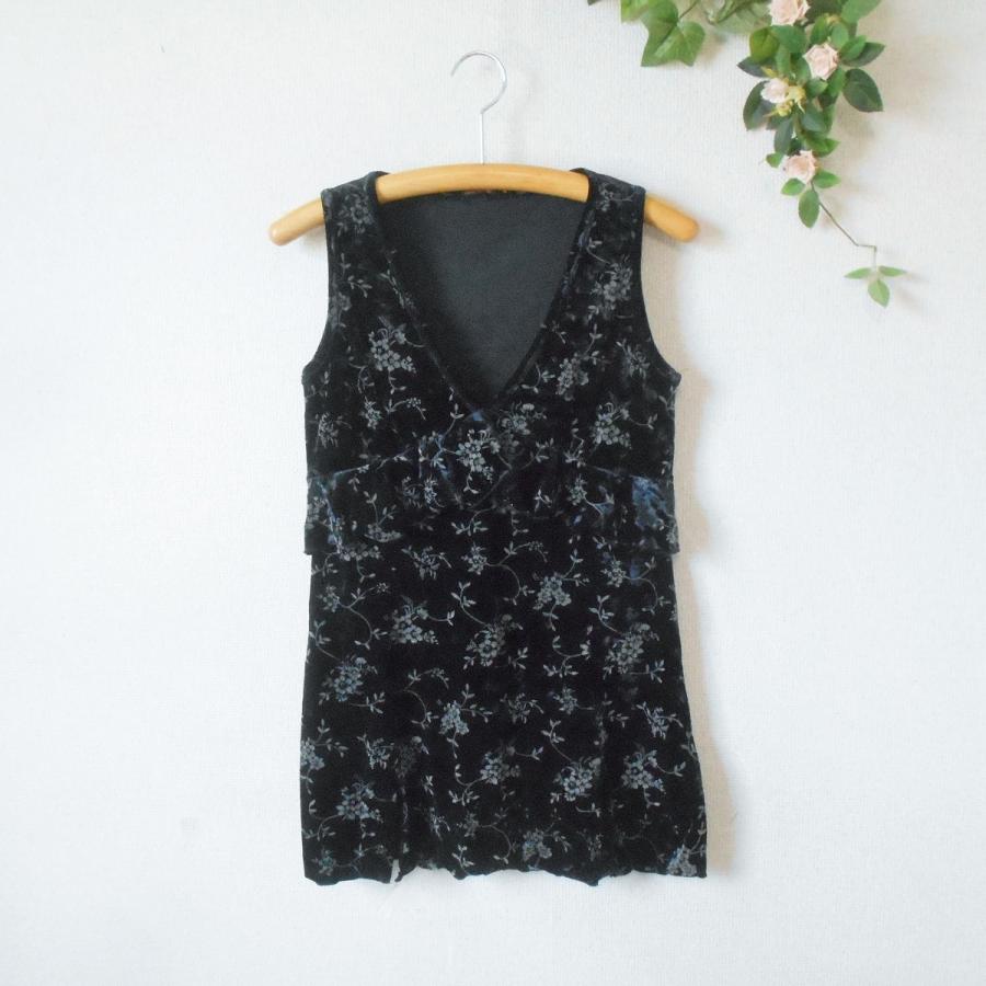 グレイマジック GRAY MAGIC ノースリーブ チュニック 2 秋 冬 ベロア生地 レディース : リサイクルマーケットママポケット - 通販 - Yahoo!ショッピング