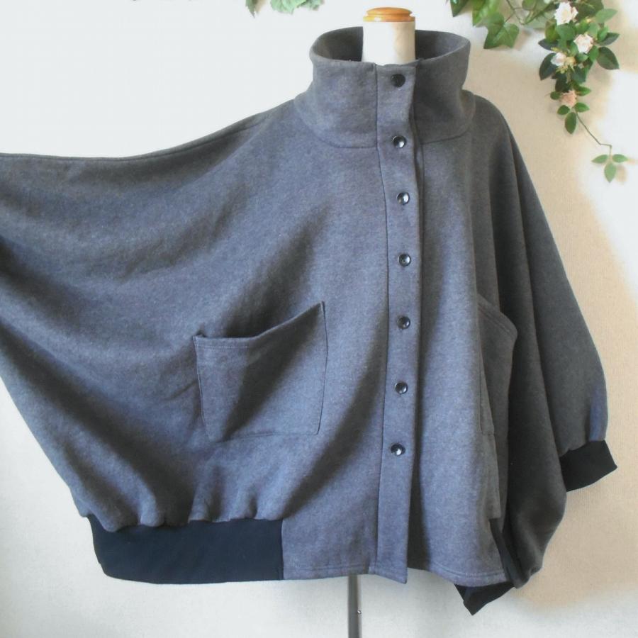 Ou fei ポンチョ タイプ ジャケット コート ブルゾン レディース 美品 : リサイクルマーケットママポケット - 通販 - Yahoo ...