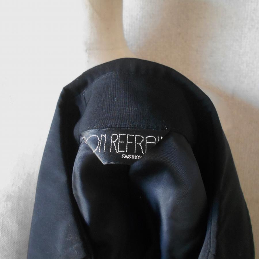 モン リフレイン MON REFRAIN ジャケット コート レディース 9AR 黒 : 20240105-08 : リサイクルマーケットママポケット - 通販 - Yahoo!ショッピング