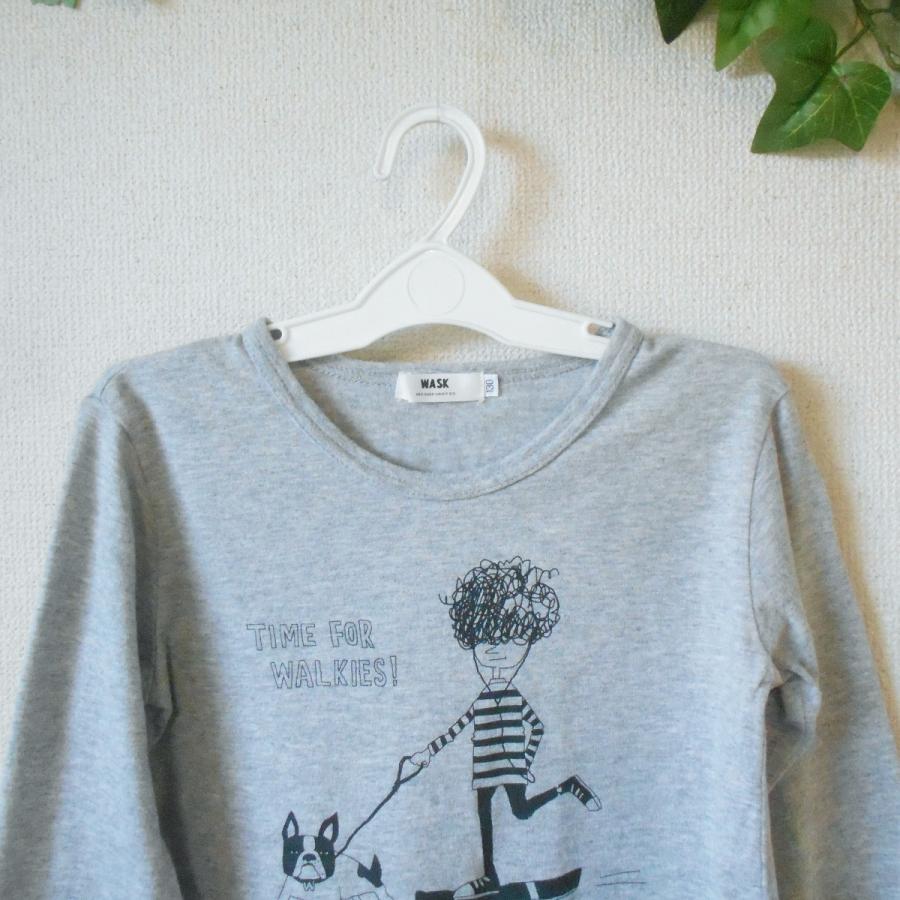 WASK ワスク 130cm 長袖 Tシャツ キッズ 子供服 男の子 : リサイクルマーケットママポケット - 通販 - Yahoo!ショッピング