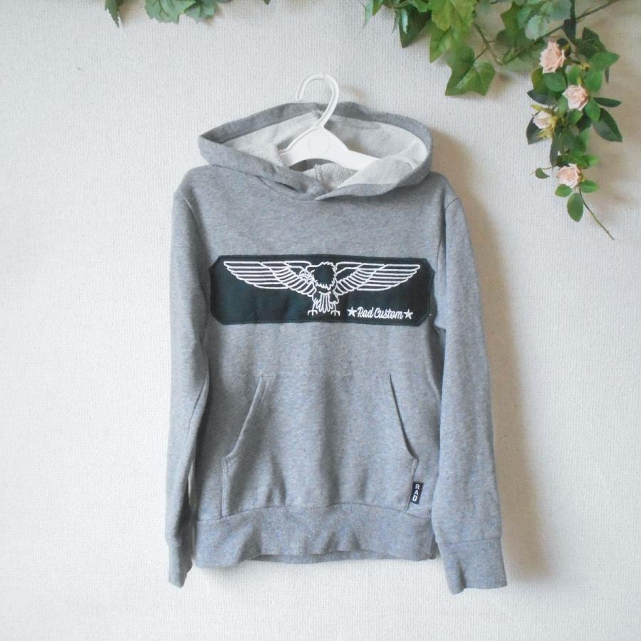 RAD CUSTOM ラッドカスタム 130cm キッズ 子供服 プルオーバー パーカー トレーナー 男の子 : リサイクルマーケットママポケット - 通販 - Yahoo!ショッピング