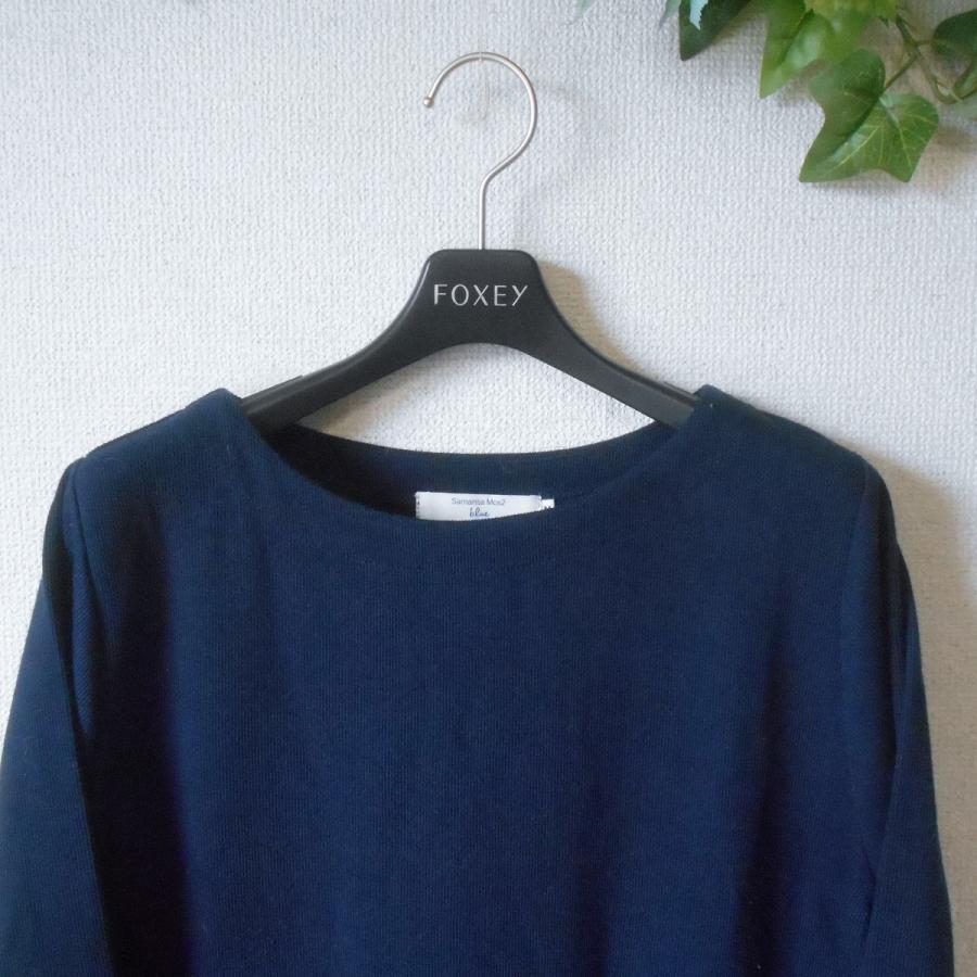 Samansa Mos2 blue SM2 サマンサモスモス ブルー ワンピース M レース レディース 紺 : リサイクルマーケットママポケット - 通販 - Yahoo!ショッピング