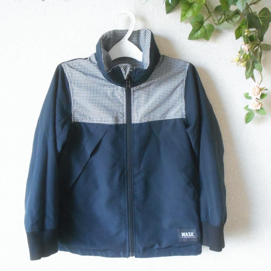 WASK（ワスク） 子供服 130cm 薄手 ブルゾン リバーシブル 2way ジャンパー キッズ 男の子 春 秋 : リサイクルマーケットママポケット - 通販 - Yahoo!ショッピング