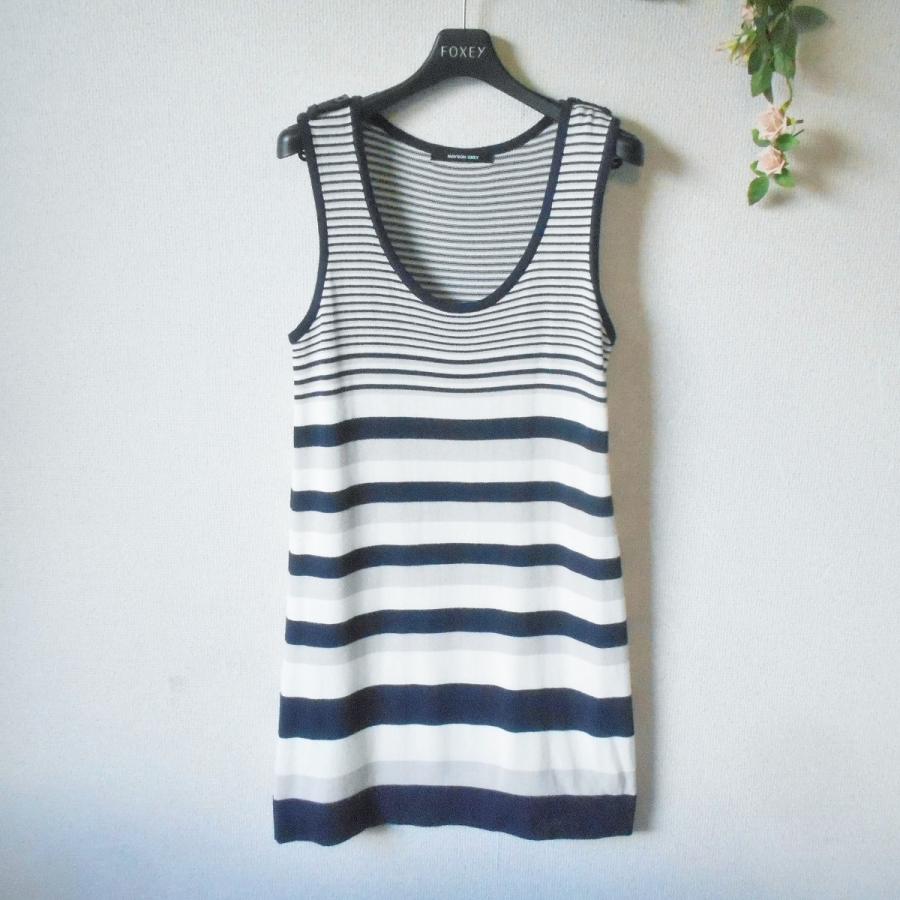 MAYSON GREY メイソングレイ ニット チュニック ワンピース 2 レディース 春 秋 レイヤード 用 : リサイクルマーケットママポケット - 通販 - Yahoo!ショッピング