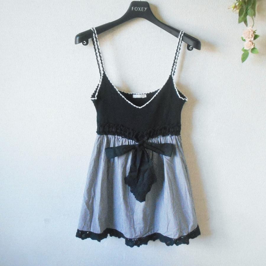 L'EST ROSE レストローズ LEST キャミ チュニック 2 レディース 春 夏 リボン : リサイクルマーケットママポケット - 通販 - Yahoo!ショッピング