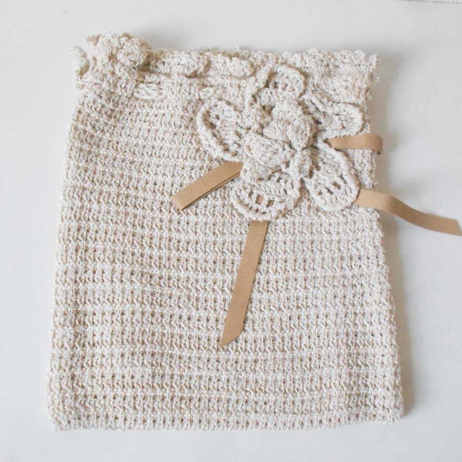 INGEBORG 未使用 インゲボルグ 巾着 ニット モチーフ 付き : リサイクルマーケットママポケット - 通販 - Yahoo!ショッピング