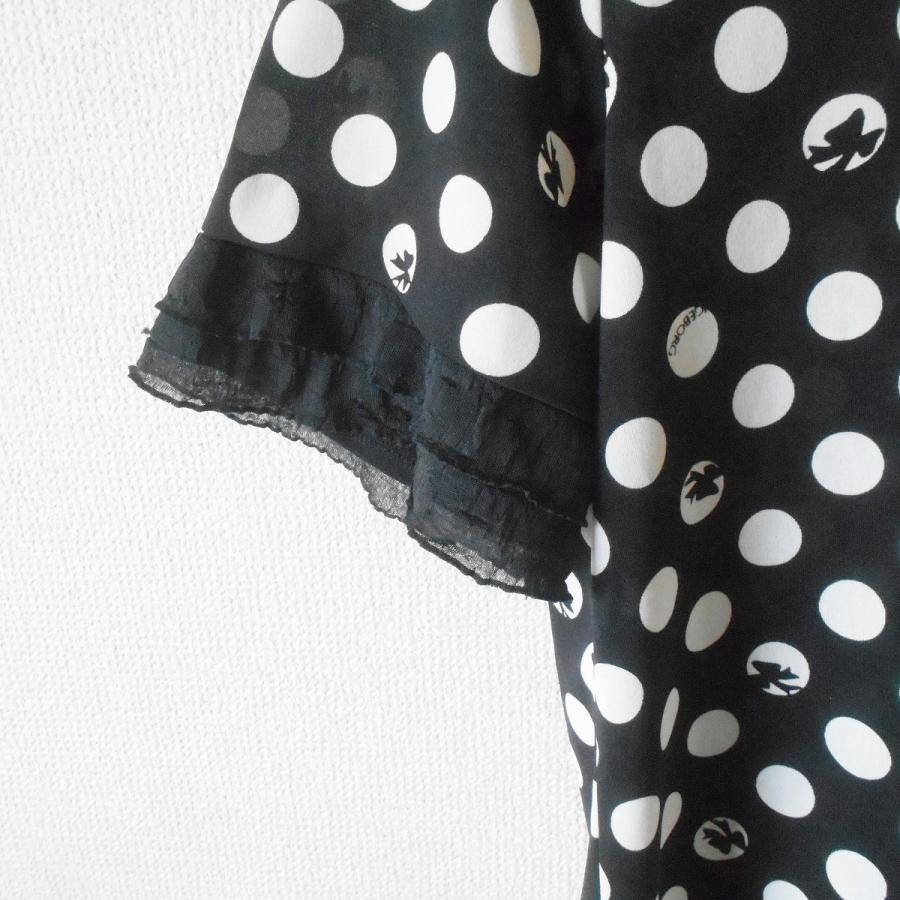 INGEBORG インゲボルグ ブラウス レディース 9 水玉 ロゴ リボン : リサイクルマーケットママポケット - 通販 - Yahoo!ショッピング