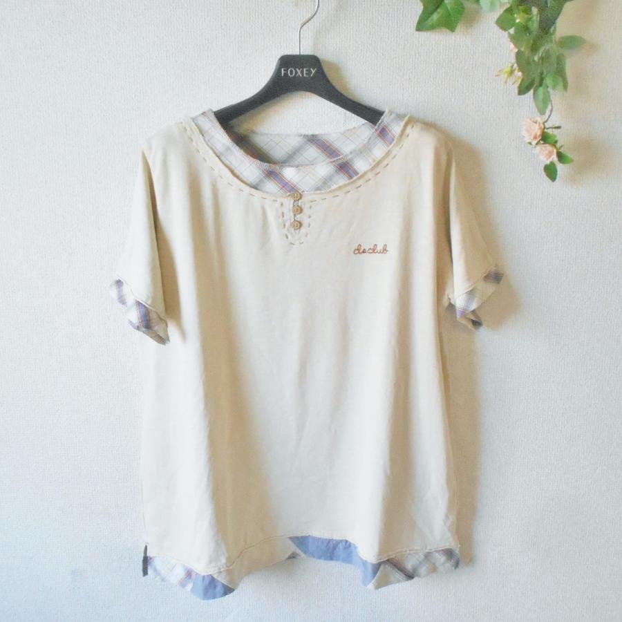 drug store's ドラッグストアーズ ディーエスクラブ DRUG STORES DS CLUB カットソー M レディース パッチワーク : リサイクルマーケットママポケット - 通販 ...