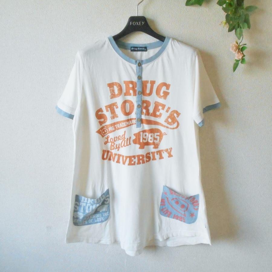 drug store's ドラッグストアーズ DRUG STORES チュニック ワンピース 3 レディース カットソー : リサイクルマーケットママポケット - 通販 - Yahoo!ショッピング