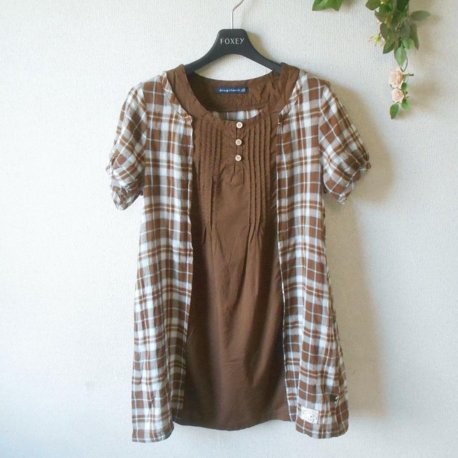 drug store's（ドラッグストアーズ） DRUG STORES チュニック ワンピース 3 レディース 夏 : リサイクルマーケットママポケット - 通販 - Yahoo!ショッピング