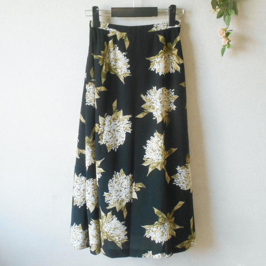 KANEKO ISAO カネコイサオ スカート 花束 プリント レディース 金子功 : リサイクルマーケットママポケット - 通販 - Yahoo!ショッピング