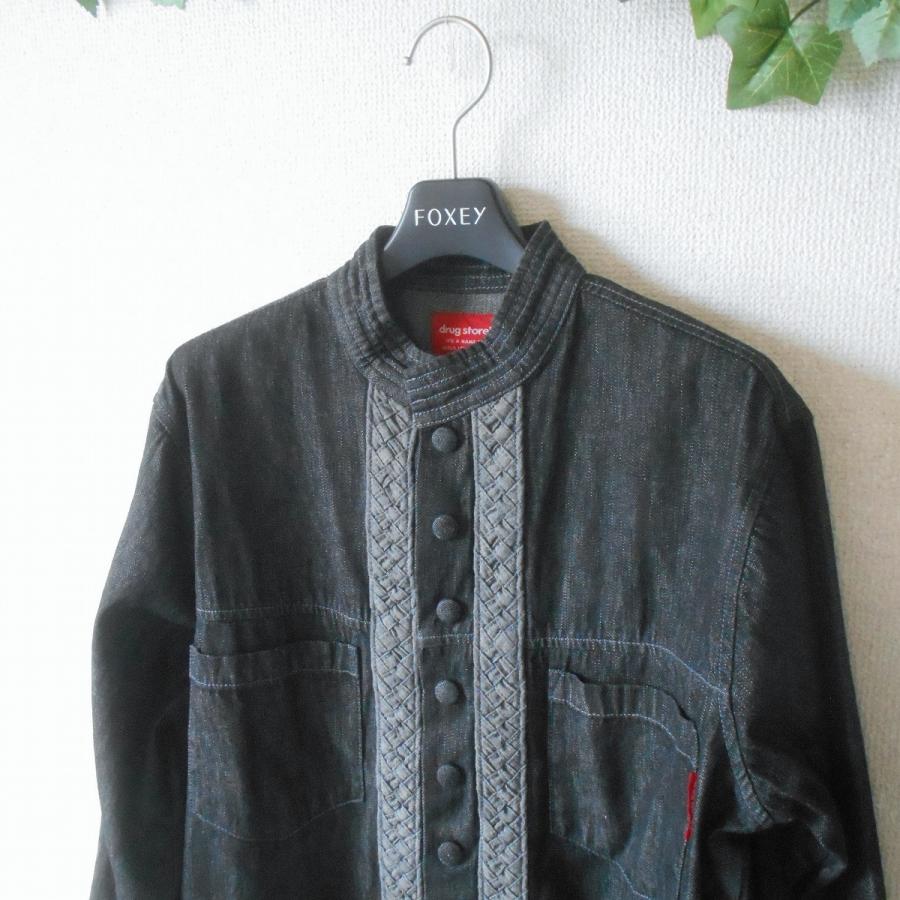 drug store's ドラッグストアーズ DRUG STORES ジャケット 春 秋 男女兼用 ブラック デニム : リサイクルマーケットママポケット - 通販 - Yahoo!ショッピング