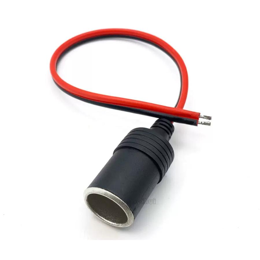 10個セット※シガーソケット メス 12V 24V 電源ケーブル付 30cm ETC ドライブレコーダー 増設 電源 シガーライター 配線 ...
