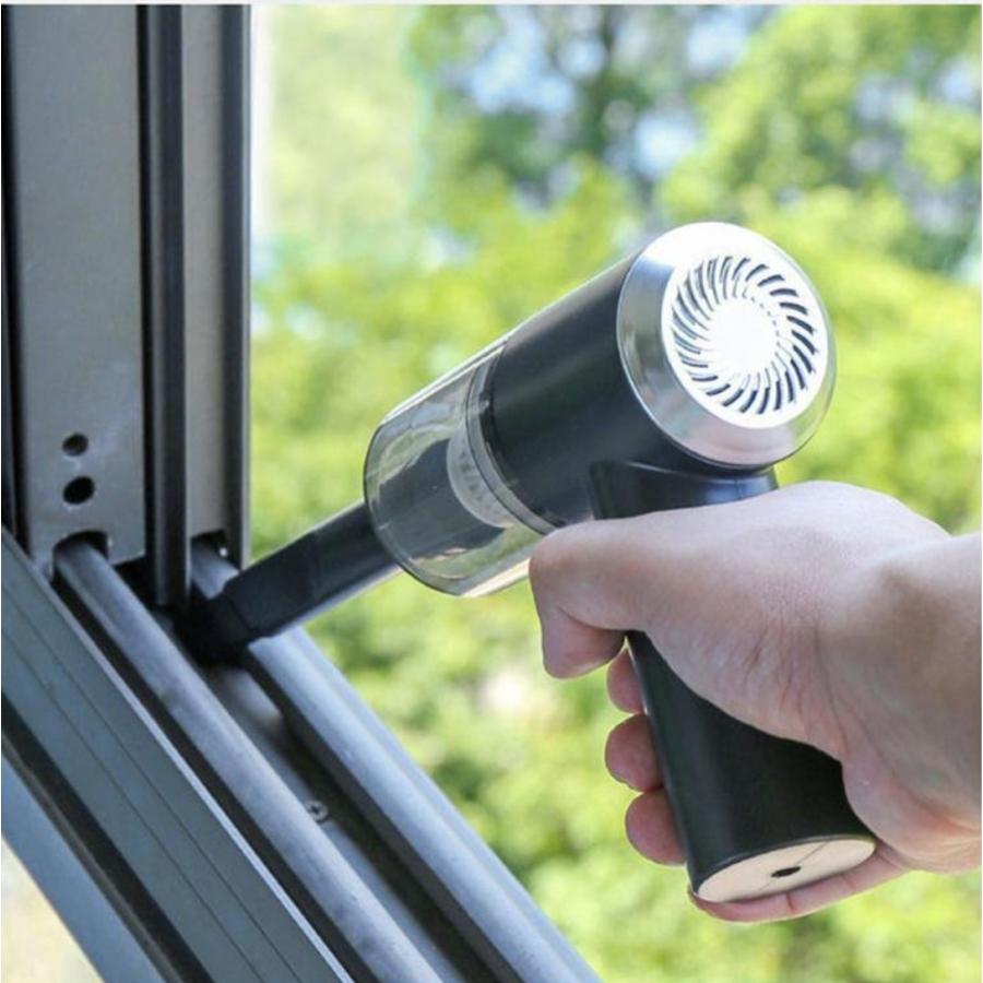 ハンディークリーナー 掃除機 コードレス 車 吸引力 強力 電動 USB 充電式 車用掃除機 エアダスター 軽量 超小型 ミニ コンパクト ...