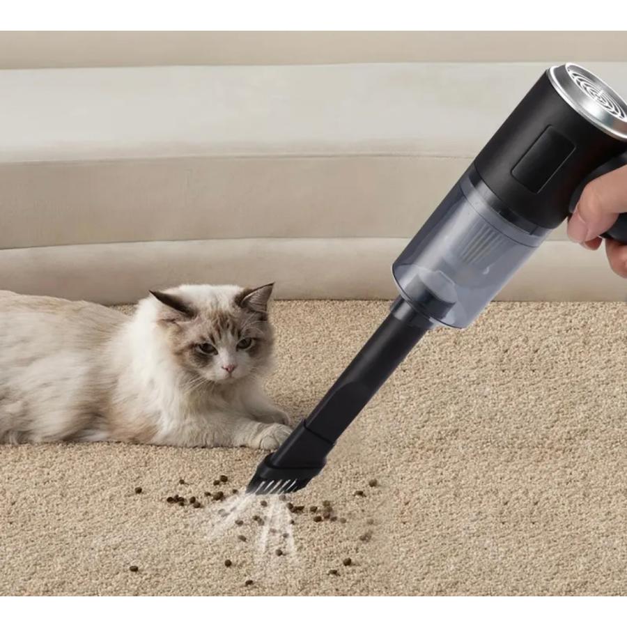 ハンディークリーナー 掃除機 コードレス 車 吸引力 強力 電動 USB 充電式 車用掃除機 エアダスター 軽量 超小型 ミニ コンパクト ...