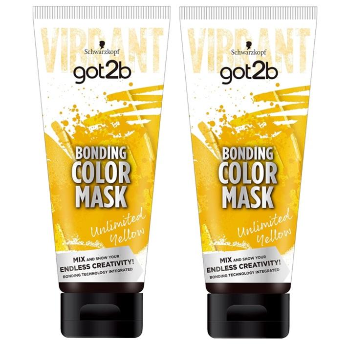 got2b ボンディング・カラーマスク アンリミテッドイエロー 180g × 2個セット : ままぞんオンラインショップ - 通販 - Yahoo!ショッピング