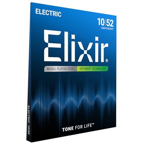 Elixir エリクサー エレキギター弦 OPTIWEB Light Heavy .010-.052 19077 【国内正規品】 : mamesmile - 通販 - Yahoo!ショッピング