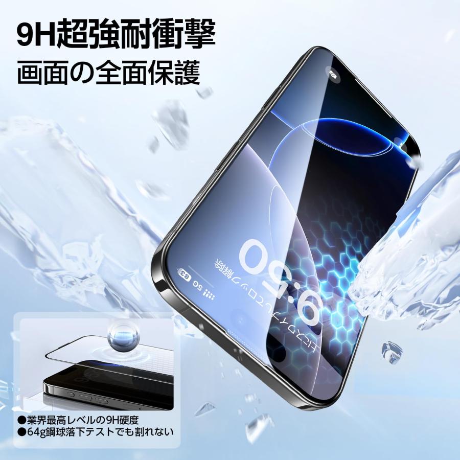 「Smart Box」 SmartDevil 強化ガラスフィルム iPhone 16 Pro Max 用 ガラスフィルム 貼り付け簡単 ガイドボ : mamesmile - 通販 ...