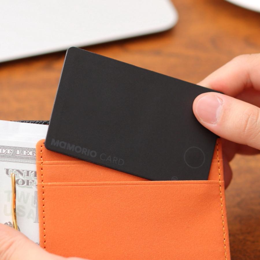 MAMORIO CARD Black ワイヤレス充電器同梱版 忘れ防止タグ 紛失防止タグ : MAMORIO公式ストア Yahoo!店 ...