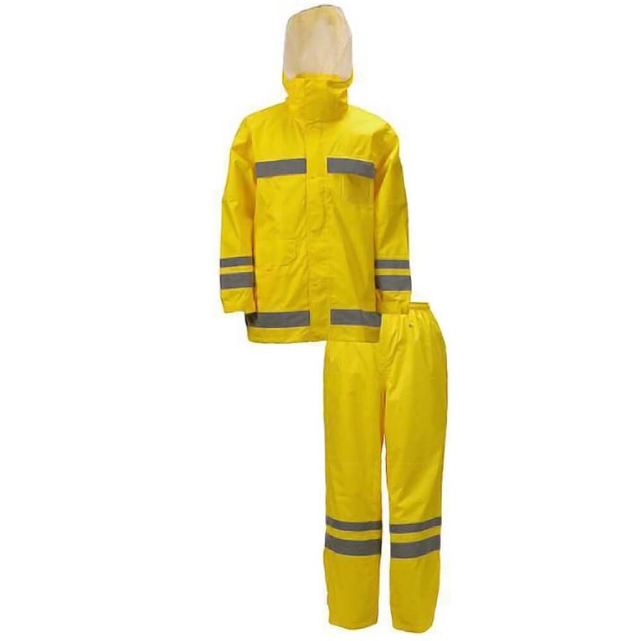レインスーツ（上下セット） 視認性レインスーツ 3810 カジメイク