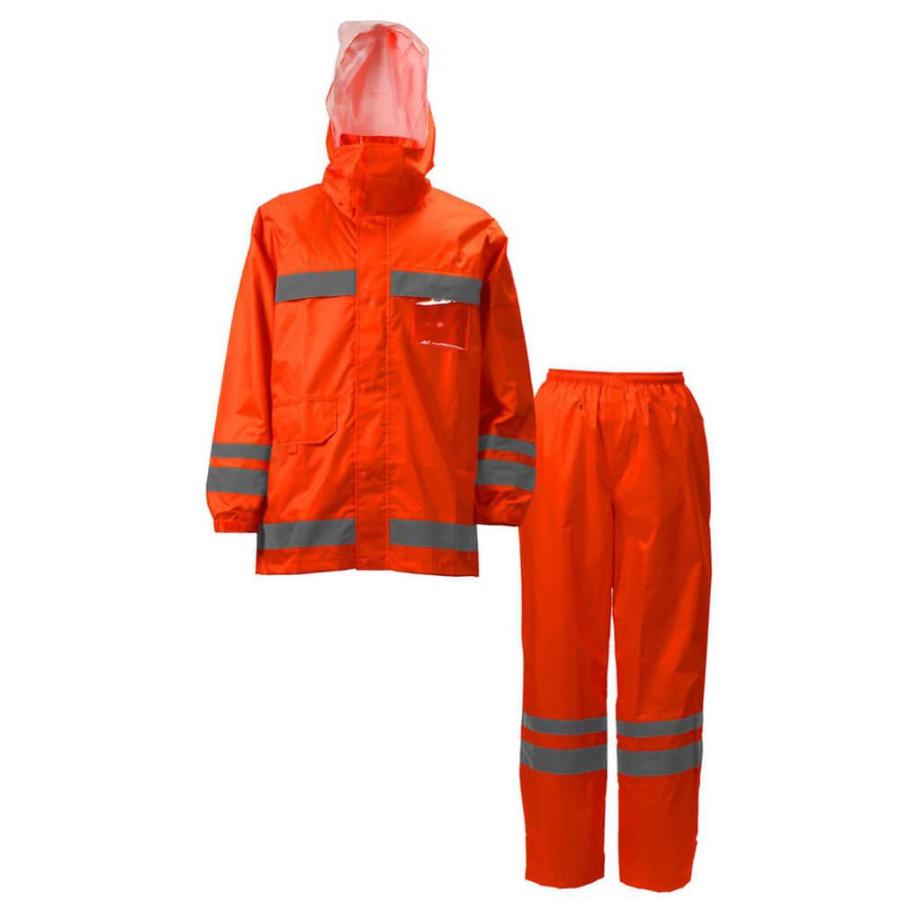 レインスーツ（上下セット） 視認性レインスーツ 3810 カジメイク