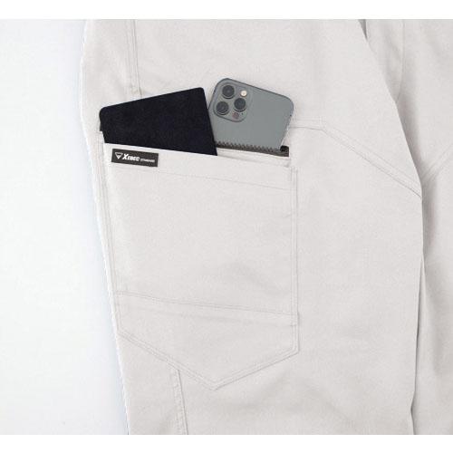 ジーベック 作業服 カーゴパンツ XEBEC エコTCストレッチラットズボン 1763 帯電防止 温かい 軽い長ズボン 黒 ブラック 紺 ネイビー スポーティ かっこいい : 作業服 安全靴 ...