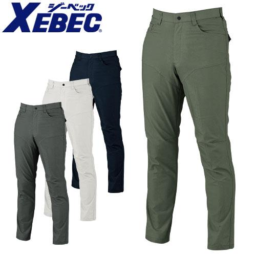 ジーベック XEBEC 1770 エコTCストレッチスラックス 通年 春夏用 動きやすい 接触冷感 作業服 作業着 作業パンツ 長ズボン 制電 速乾 吸汗 ストレッチ エコ : 作業服 安全靴 ...