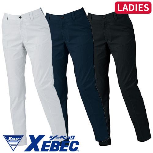 ジーベック 作業服 レディース パンツ XEBEC バイオエコTCストレッチレディーススラックス 1537 作業着 春夏 エコマーク認定 バイオペット 帯電防止 男女兼用 : 作業服 安全靴 ...