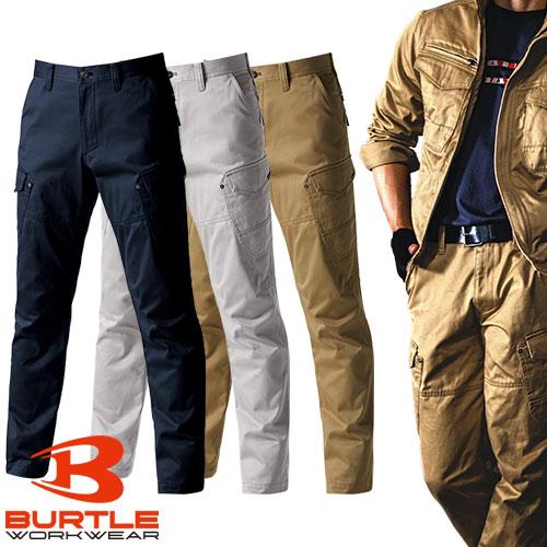 BURTLE バートル カーゴパンツ 8102 通年 秋冬 メンズ 綿100% 耐久性 防縮性 ワークパンツ 作業着 作業服 作業ズボン スラックス : 作業服 安全靴 安全帯のまもる君 ...
