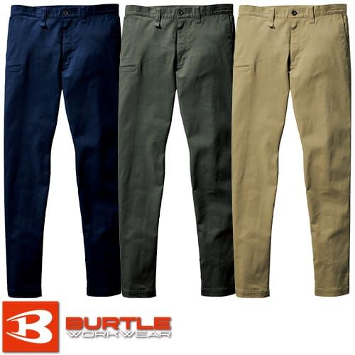 BURTLE（バートル） パンツ BURTLE 683 通年 秋冬 メンズ レディース ストレッチ 綿 耐久性 ウォッシュ加工 防縮性 スラックス 作業ズボン 作業着 : 作業服 安全靴 安全 ...