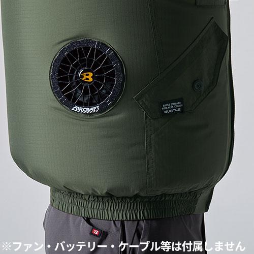 BURTLE（バートル） 【即日発送】EFウェア AIRCRAFT ACベスト(ファン無し) 2025年 AC2074 作業着 作業服 サイドファン : 作業服 安全靴 安全帯のまもる君 ...