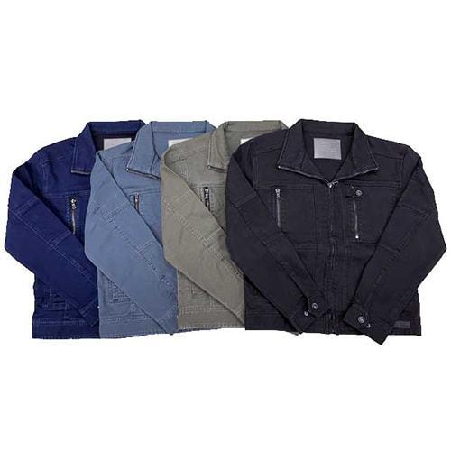 作業服 ブルゾン ケイゾック 長袖ブルゾン GKW-1011 作業着 ジャンパー ジャケット ストレッチ 通年 上着 大きいサイズ 3L 4L : 作業服 安全靴 安全帯のまもる君 - 通販 ...