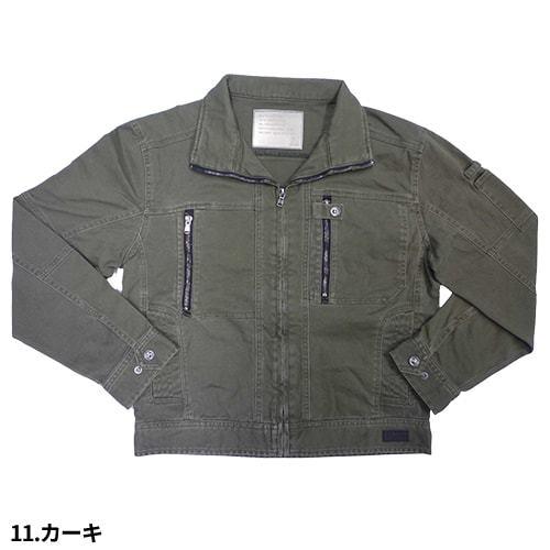 作業服 ブルゾン ケイゾック 長袖ブルゾン GKW-1011 作業着 ジャンパー ジャケット ストレッチ 通年 上着 大きいサイズ 3L 4L : 作業服 安全靴 安全帯のまもる君 - 通販 ...