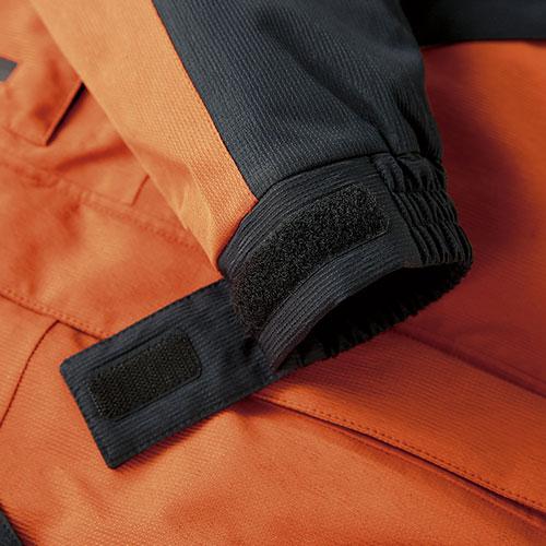 防寒ジャンパー 防水防寒ジャケット 54390 作業着 防寒 作業服 耐水 透