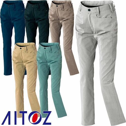 アイトス AZ-60625 レディースワークパンツ ノータック AITOZ 作業服 作業着 ボトムス アジト AZITO パンツ ズボン レディース 女性用 秋冬 吸水 軽量素材 : 作業服 ...