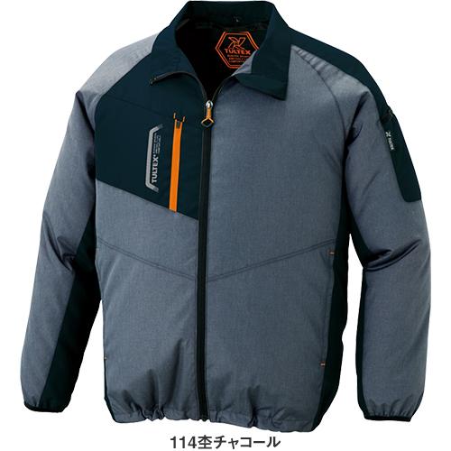 アイトス 空調服 長袖ジャケット タルテックス TULTEX 50118型 (ファン無し・男女兼用) AZ-50199 作業着 作業服 涼しい 快適 猛暑対策 熱中症対策 上着 ジャケット ...