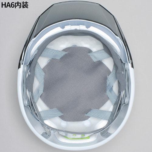 工事ヘルメット クリアバイザー DICヘルメット AP11-CW型HA6E2-A11式(AP11EVO-CW) スケルトングリーン 通気孔有り シールド無し AP11-CW型HA6E2-A11 ...