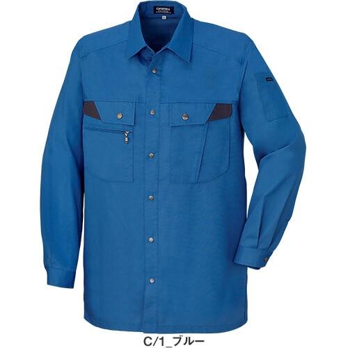 作業服 長袖シャツ 大川被服 DAIRIKI ダイリキ D1-18004 長袖シャツ 18004 作業着 春夏 :w-491-0093:作業服 ...