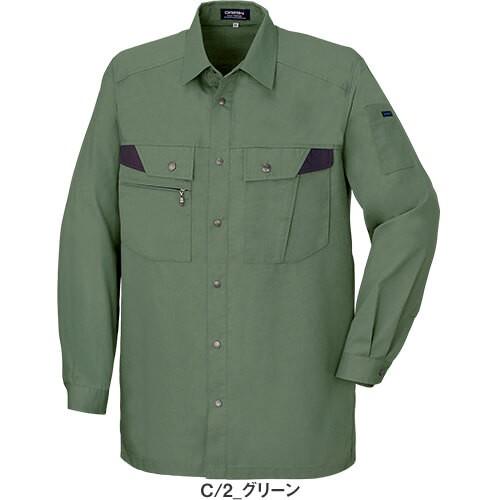 作業服 長袖シャツ 大川被服 DAIRIKI ダイリキ D1-18004 長袖シャツ 18004 作業着 春夏 :w-491-0093:作業服 ...