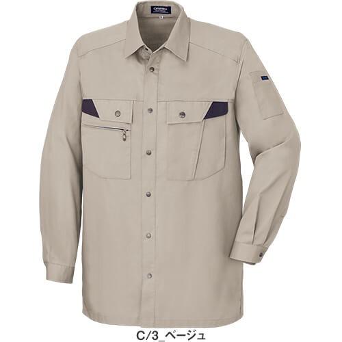 作業服 長袖シャツ 大川被服 DAIRIKI ダイリキ D1-18004 長袖シャツ 18004 作業着 春夏 :w-491-0093:作業服 ...