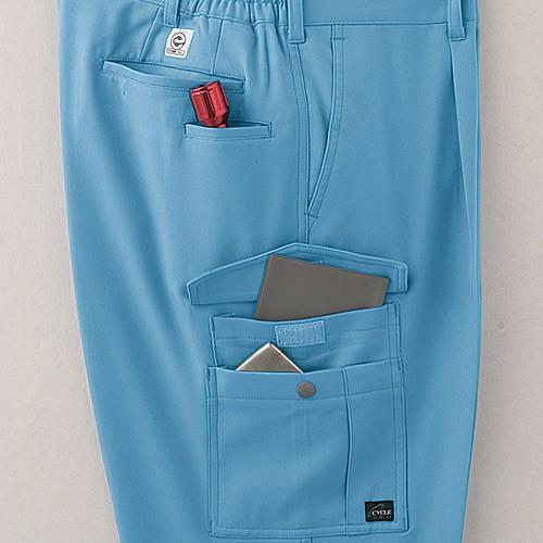 作業服 カーゴパンツ Asahicho 旭蝶繊維 カーゴパンツ(ワンタック脇シャーリング) E712 作業着 通年 秋冬 : 作業服 安全靴 安全帯のまもる君 - 通販 - Yahoo!ショッピング