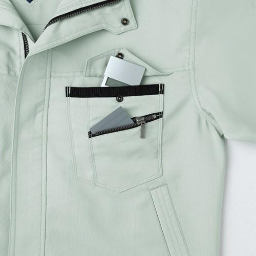 作業服 ブルゾン Asahicho 旭蝶繊維 長袖ブルゾン E7602 作業着 春夏 : 作業服 安全靴 安全帯のまもる君 - 通販 - Yahoo!ショッピング