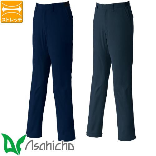 パンツ ノータック 作業服 作業着 ストレッチ E8707 Asahicho 旭蝶 おしゃれ レディース 女性用 かわいい 人気 制服 ワークウェア 作業 工場 外作業 仕事 現場 : 作業服 ...
