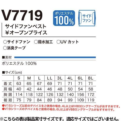 EFウェア ベスト 村上被服 鳳皇 HOOH 快適ウェア サイドファンベスト 2024年モデル V7719 作業着 作業服 春夏 電動ファン 扇風機 酷暑 熱中症対策 : 作業服 安全靴 安全 ...