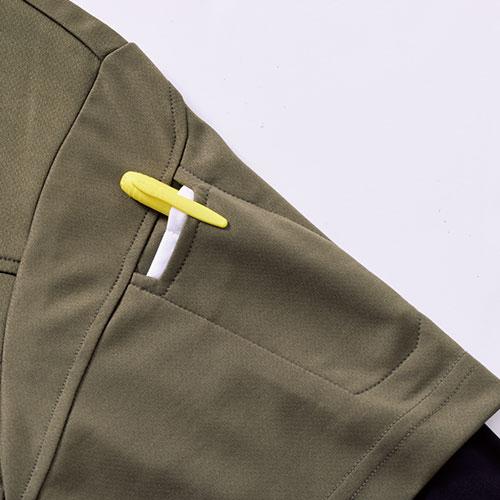 作業服 ポロシャツ 長袖 村上被服 鳳皇 HOOH フェイクレイヤード半袖ポロシャツ 606 作業着 春夏 アームカバーと一体 カジュアル アウトドア スポーツ タウン : 作業服 安全靴 ...