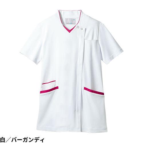 スクラブ 白衣 医療 住商モンブラン レディース 73-2244 〜 73-2258 医師 看護師 ナース 前開き ファスナー 涼しい 可愛い かわいい おしゃれ : 作業服 安全靴 安全帯の ...