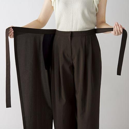 パンツ 和風 制服 ユニフォーム チトセ アルベ arbe エプロン風和風パンツ DN-8504 飲食店 居酒屋 和食店 蕎麦屋 そば屋 うどん屋 おしゃれ かわいい : 作業服 安全靴 安全 ...