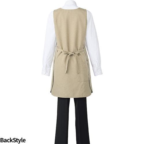 【メール便対応】胸当てエプロン チトセ アルベ arbe 胸あてエプロン T-6880 飲食店 制服 ユニフォーム レストラン カフェ おしゃれ かわいい 可愛い かっこい : 作業服 安全靴 ...
