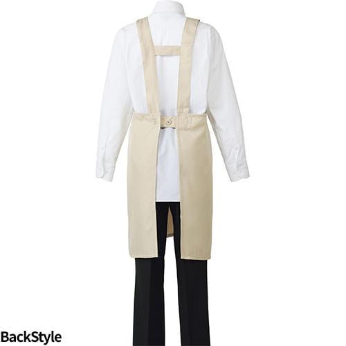 【メール便対応】胸当てエプロン H型 チトセ アルベ arbe エプロン T-7501 飲食店 制服 ユニフォーム レストラン カフェ おしゃれ かわいい 可 : w-509-0357 ...